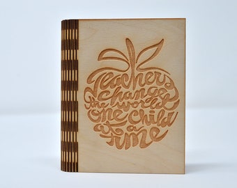 Laser cut notebook | Etsy