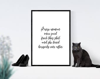 Funny print | Etsy