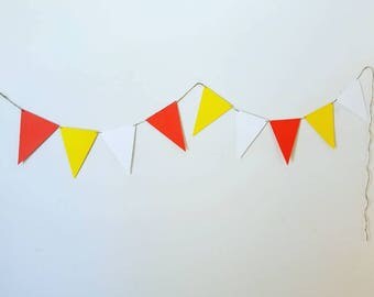 Candy corn banner | Etsy