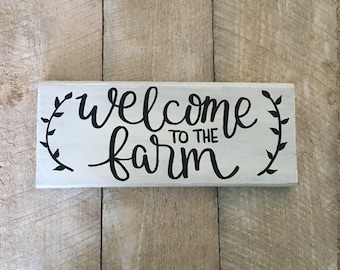 Farm welcome | Etsy