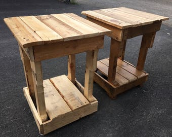 Pallet end table | Etsy