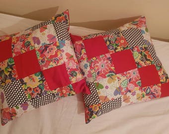 Patchwork cushion | Etsy