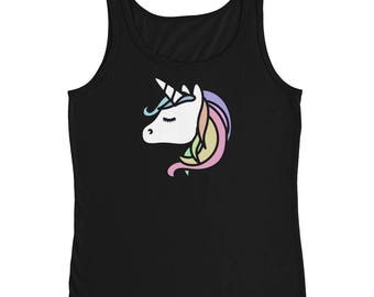Unicorn tank top | Etsy
