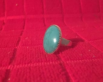 Real turquoise ring | Etsy