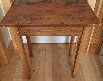 Primitive end table | Etsy