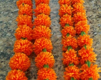Marigold garland | Etsy