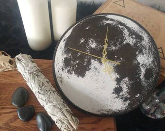 Moon clock | Etsy