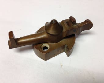 Vintage Western Windows Hold Latch Lock Antique Solid Brass