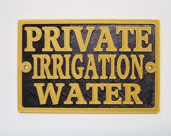 Well water sign | Etsy