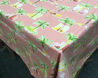 Tropical tablecloth | Etsy