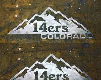 Colorado 14ers | Etsy
