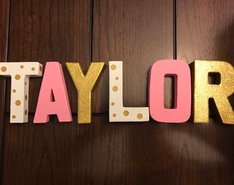 Decorative letters | Etsy