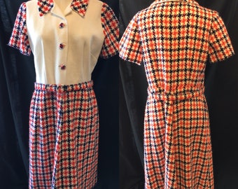 Red white blue dress | Etsy