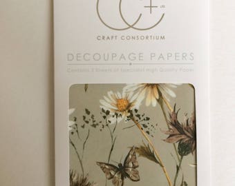 Decoupage paper | Etsy