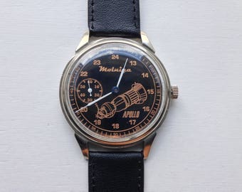 Soviet watch Gold plated watch Vintage Watch Russian watch