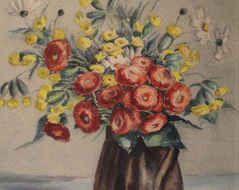 Floral painting | Etsy