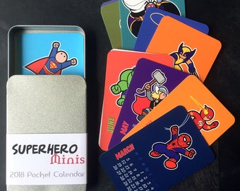 Pocket calendar | Etsy