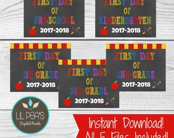 1st grade sign | Etsy