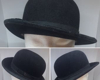 Vintage bowler hat | Etsy
