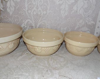 Vintage mixing bowls | Etsy