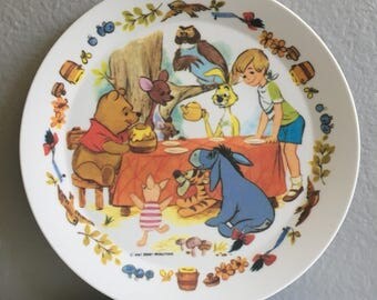 Winnie pooh plates | Etsy