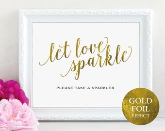 Sparkler sign | Etsy