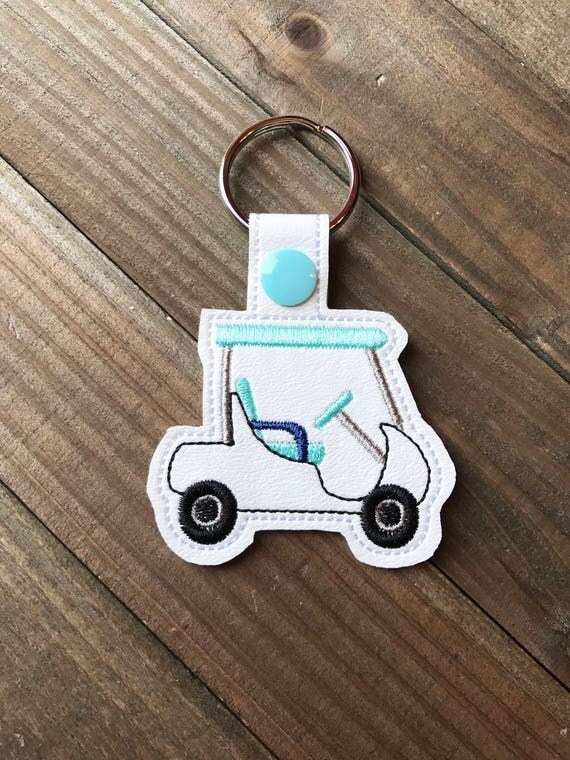 Golf Cart Keychain Golf Cart Gift Keychain Golf Cart Golf