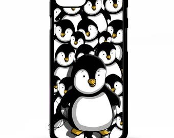 Penguin phone case | Etsy