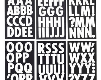 Letter stickers | Etsy