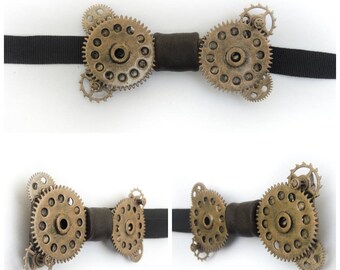 Clockwork tie Steampunk tie steampunk gears cogs clockwork