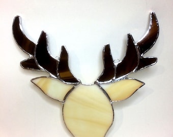 Stained glass deer | Etsy