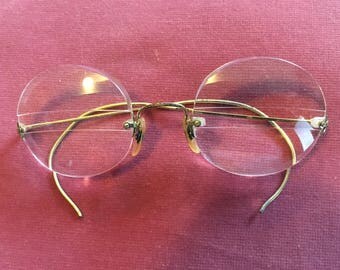 Cable temple glasses | Etsy