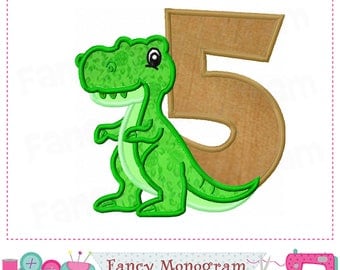 Dinosaur number | Etsy