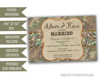 Camouflage wedding | Etsy