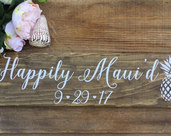 Just married sign | Etsy