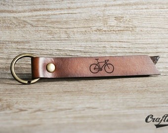 Bicycle keychain | Etsy