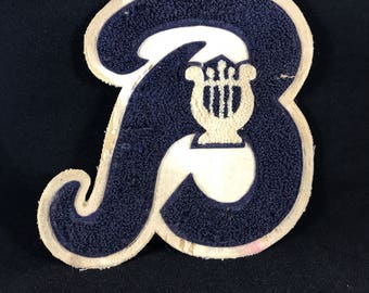 Letterman letters | Etsy