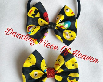 Emoji bow | Etsy