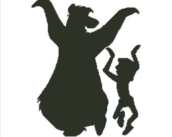 Baloo bear art | Etsy