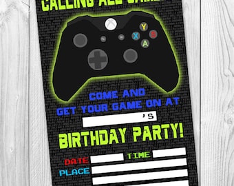 Xbox party | Etsy