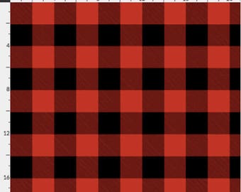 Buffalo plaid fabric | Etsy