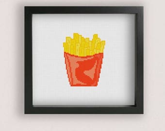 Food cross stitch | Etsy