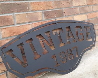 Custom metal sign | Etsy