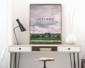 Iceland poster | Etsy