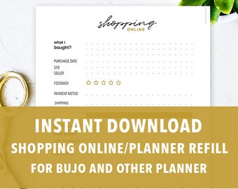 Planner template | Etsy