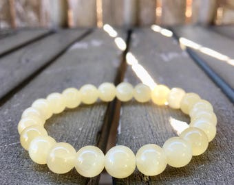 Calcite bracelet | Etsy
