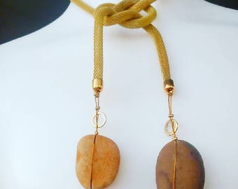 Pebble jewelry | Etsy