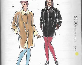 Kwik Sew 3209 Misses Zip Front ROBE Pattern Optional Hood