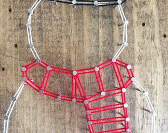 Snowman string art | Etsy