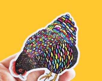 Chicken decal | Etsy